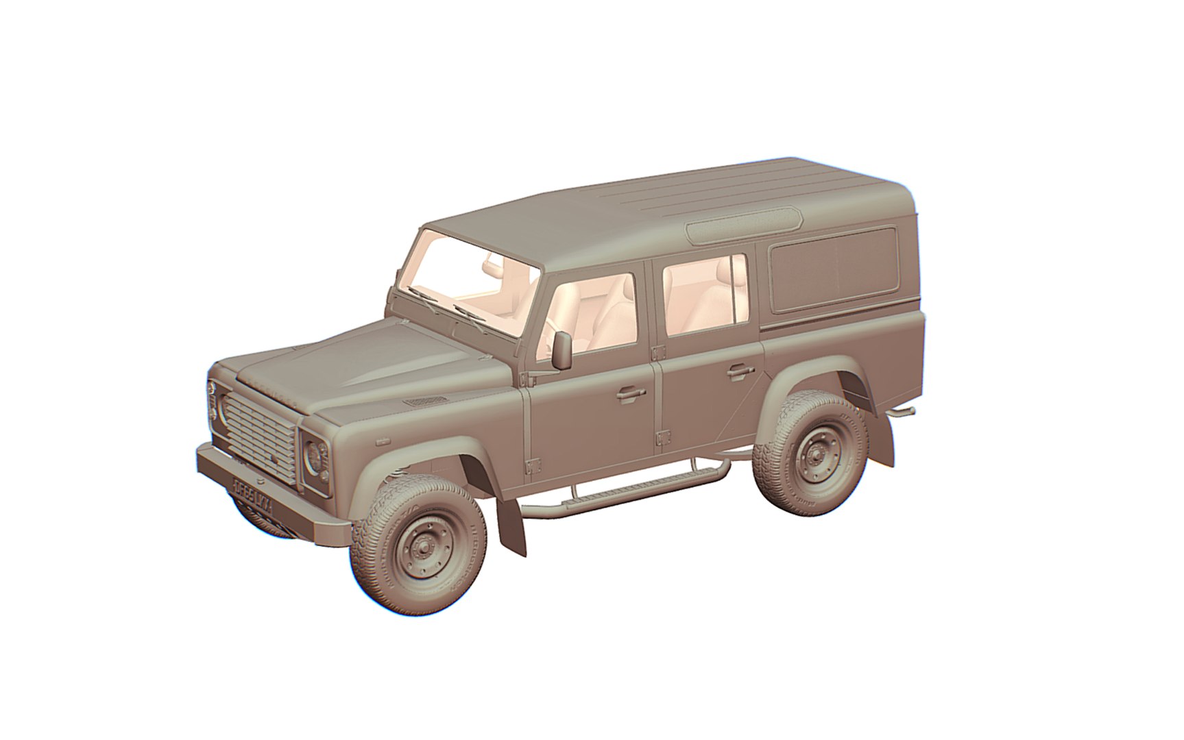 3D Land Rover Defender 110 Model - TurboSquid 2224088