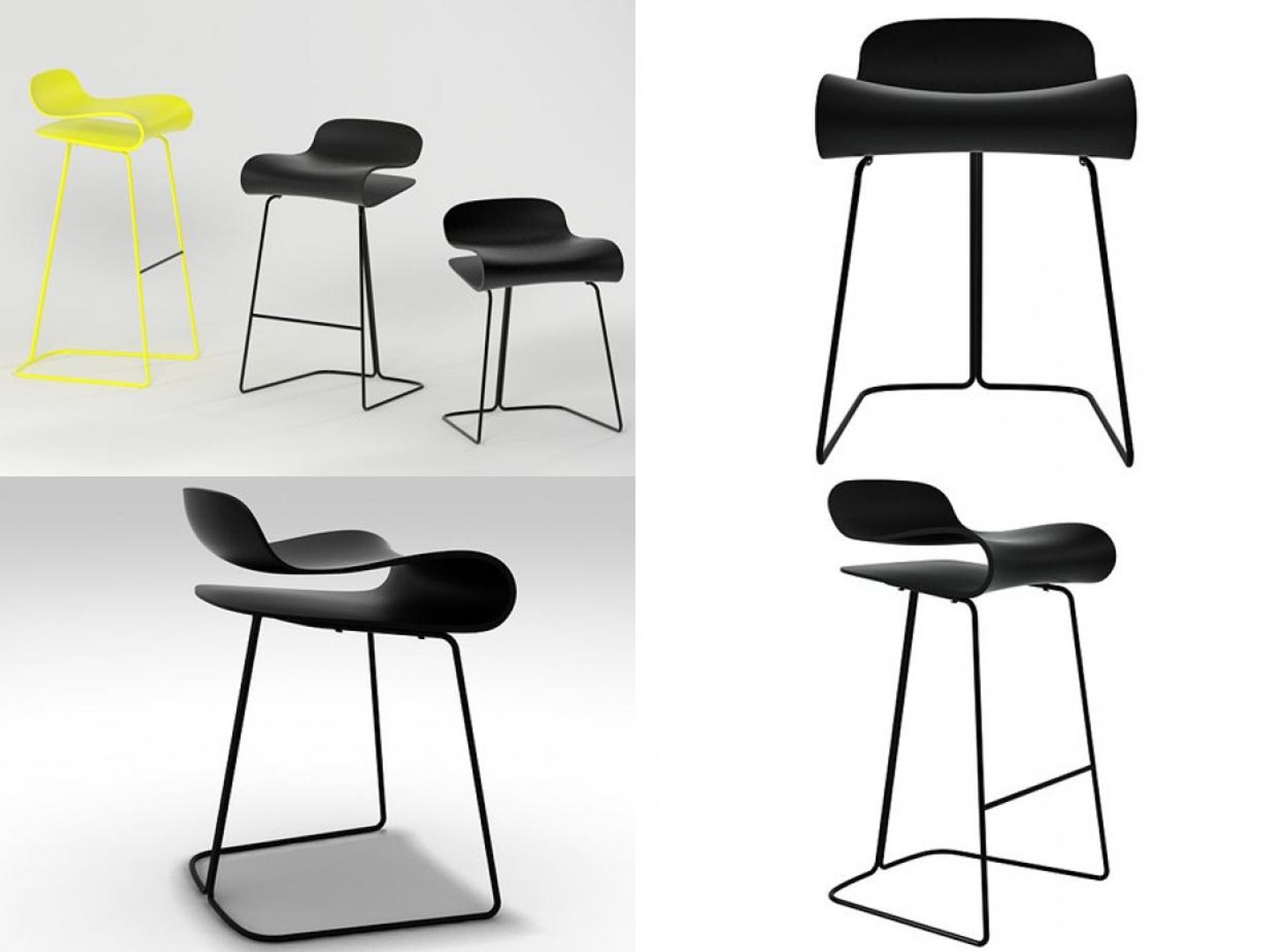 Bcn Stool 3D - TurboSquid 1183619