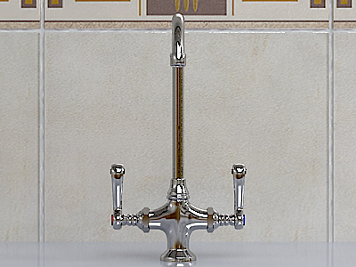 3d Model Realistic Brasstech 9881