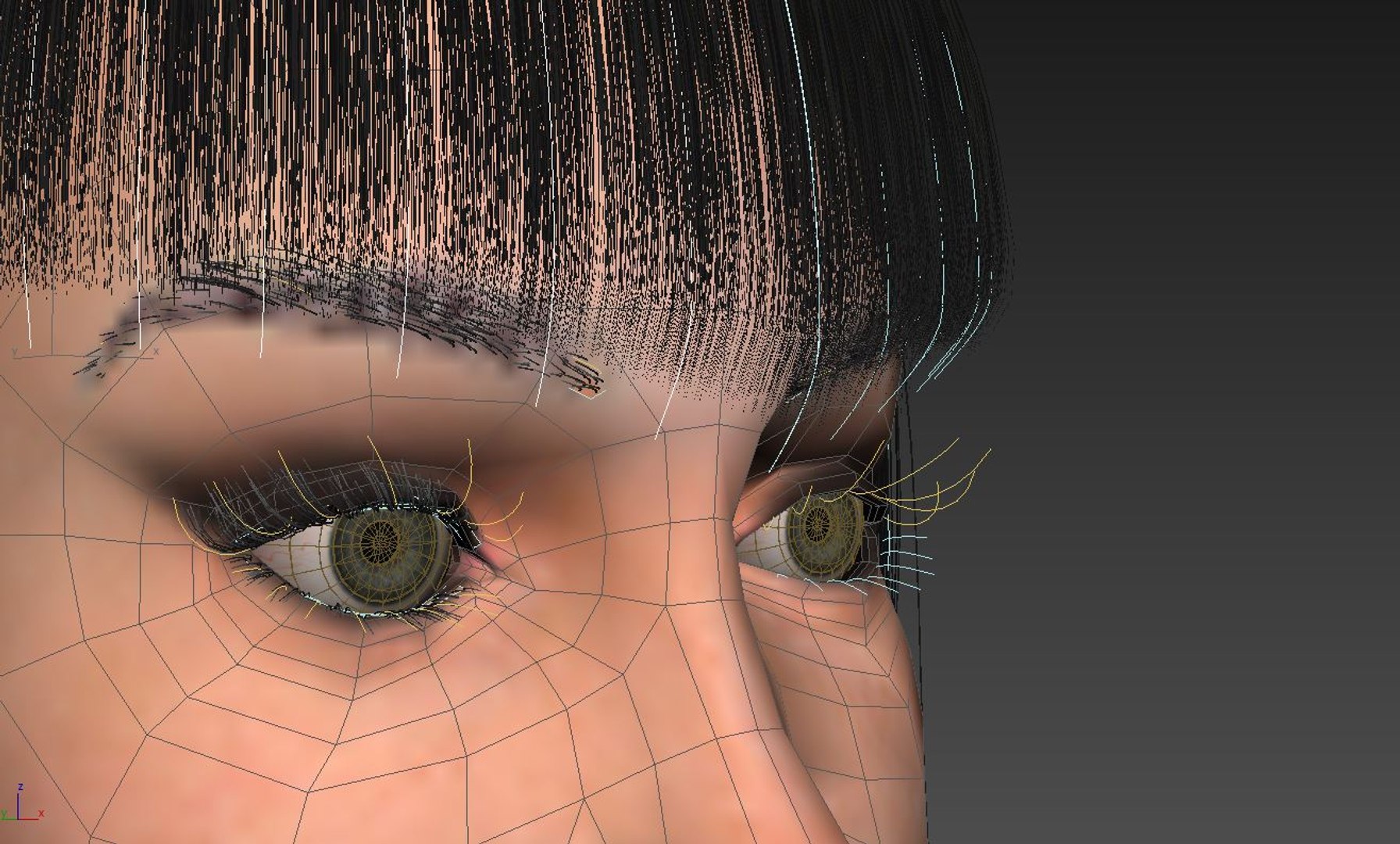 Female Woman Lady 3d Max