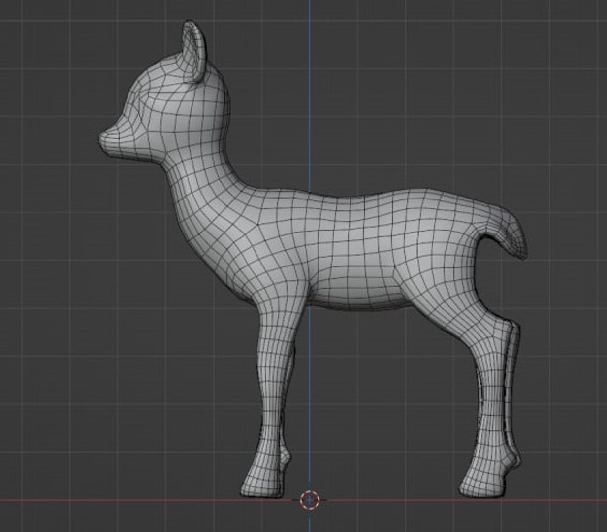 Fawn Low Poly 3D Model - TurboSquid 2208005