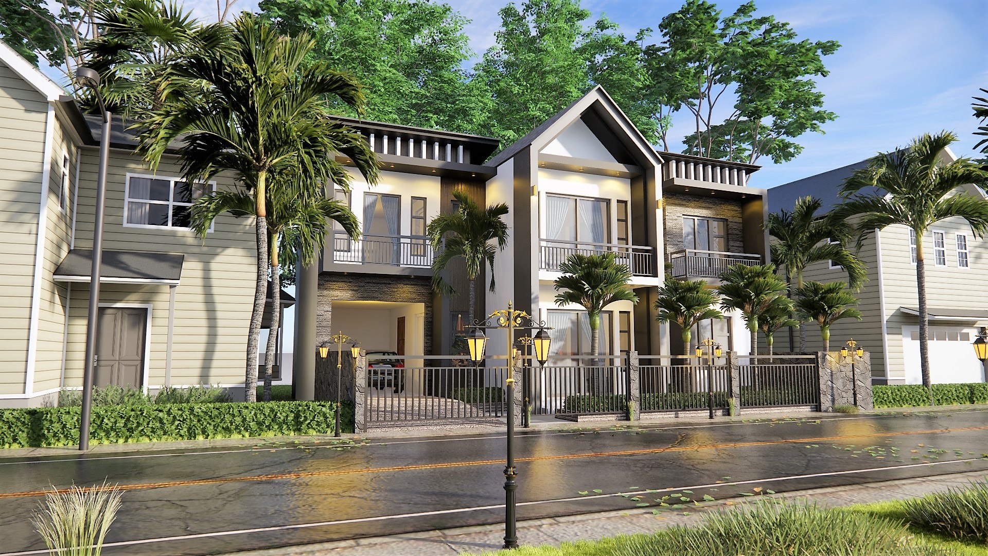 3D MODERN HOUSE SARACA ASOCA Model - TurboSquid 2061374