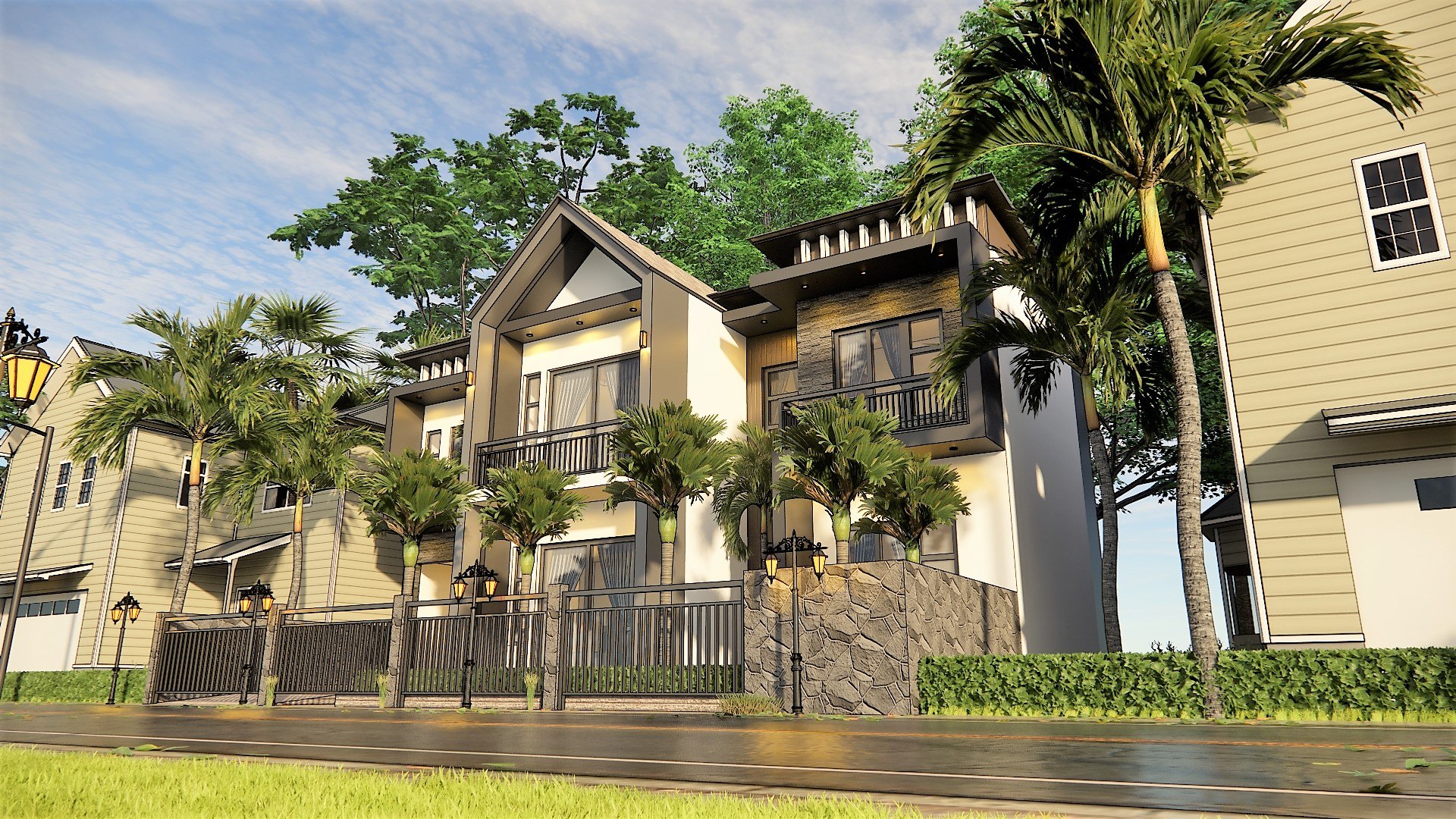 3D MODERN HOUSE SARACA ASOCA Model - TurboSquid 2061374
