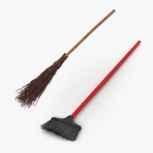 Broom Blender Models for Download | TurboSquid