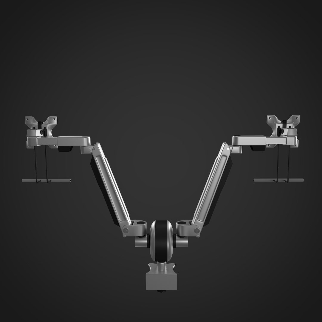 3D Monitor Arms - TurboSquid 1652867