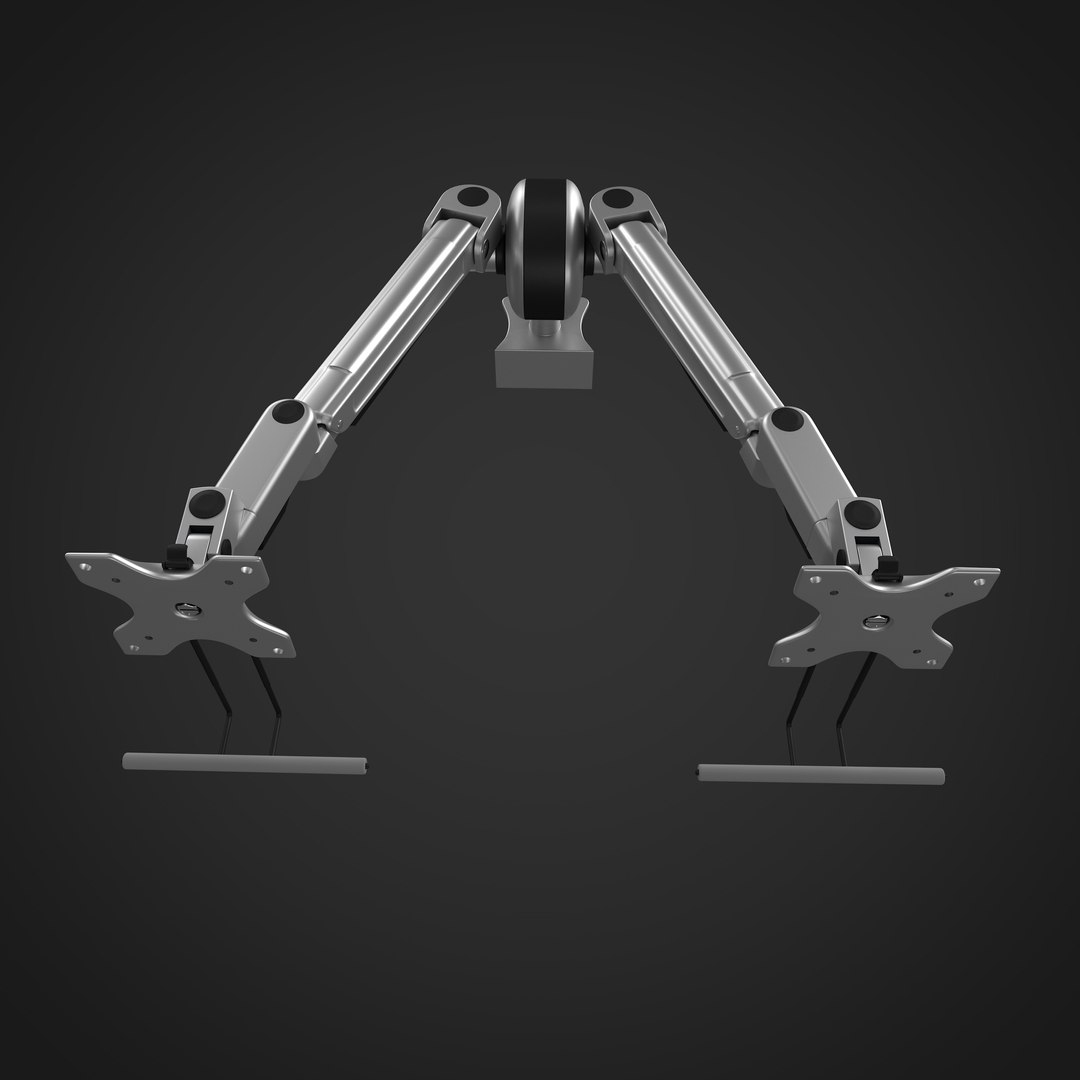 3D Monitor Arms - TurboSquid 1652867