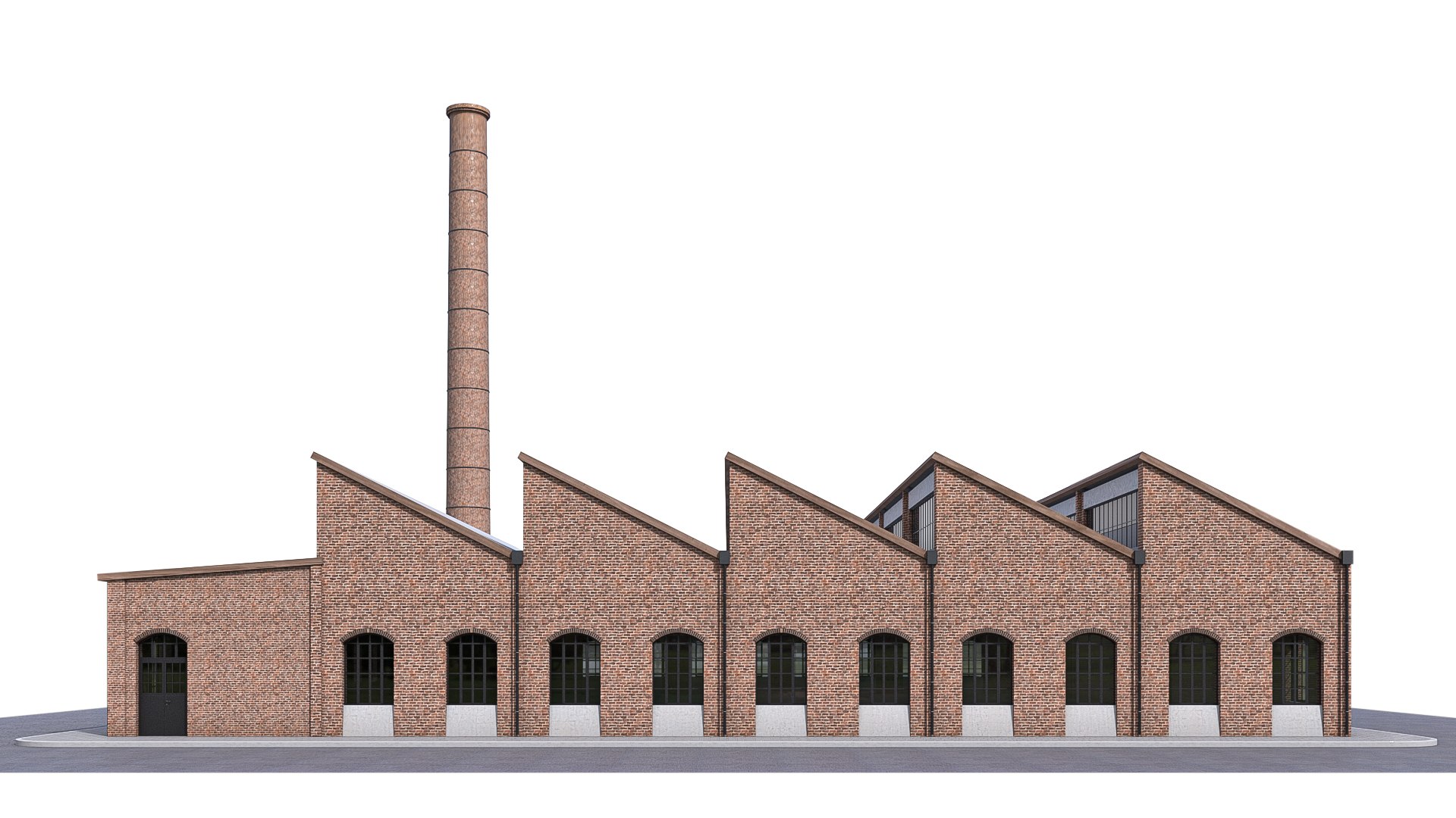 Factory building collection 3D model - TurboSquid 2035149