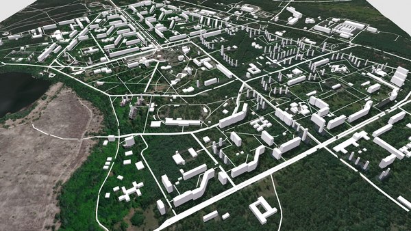 Pripyat city ukraine 3D model - TurboSquid 1704265