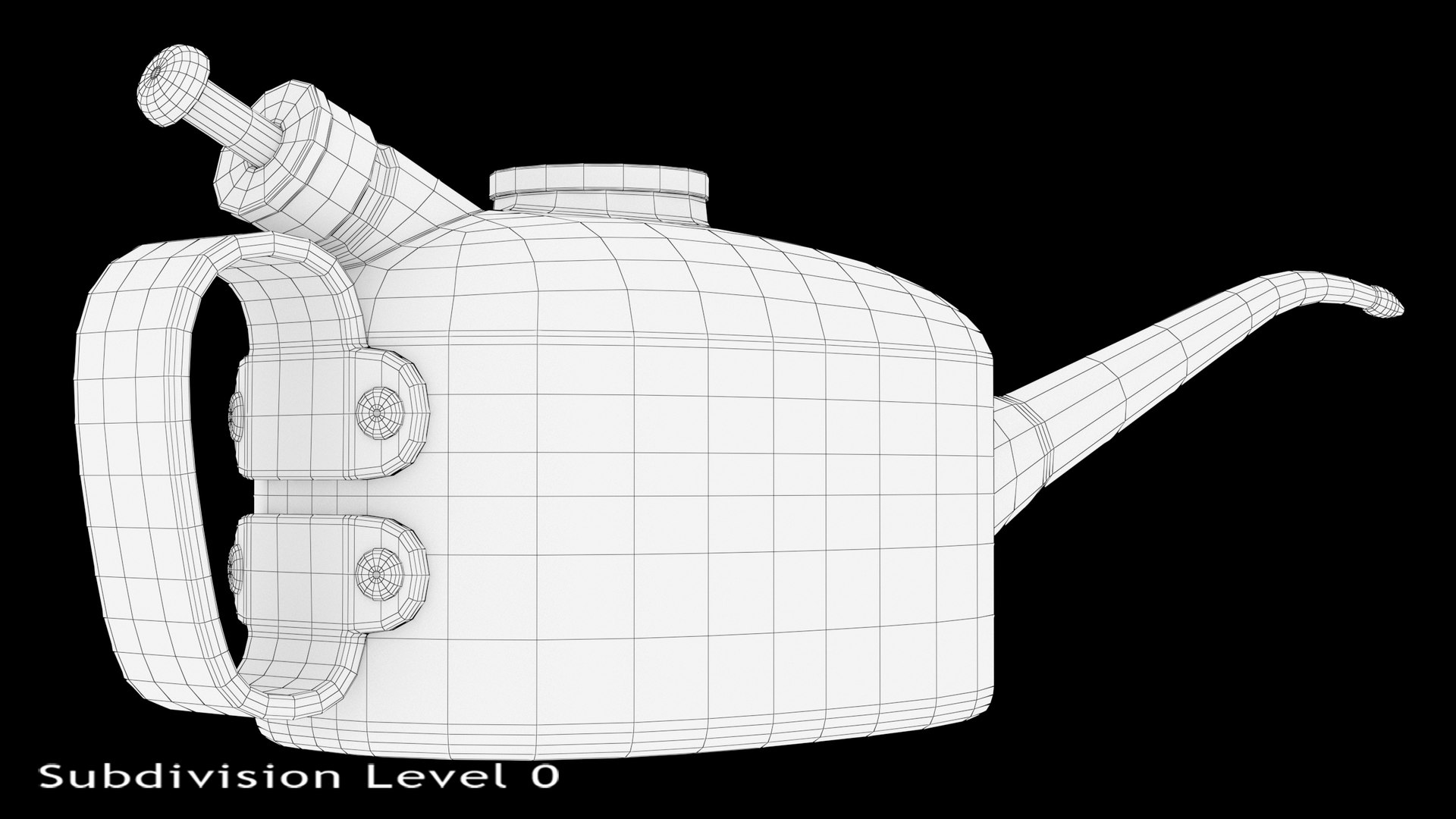 Vintage Oil Can PBR 3D Model - TurboSquid 2210167