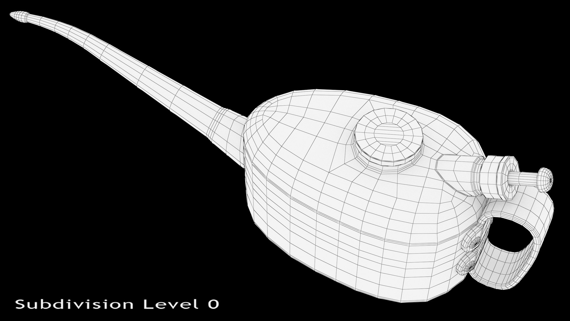 Vintage Oil Can PBR 3D Model - TurboSquid 2210167