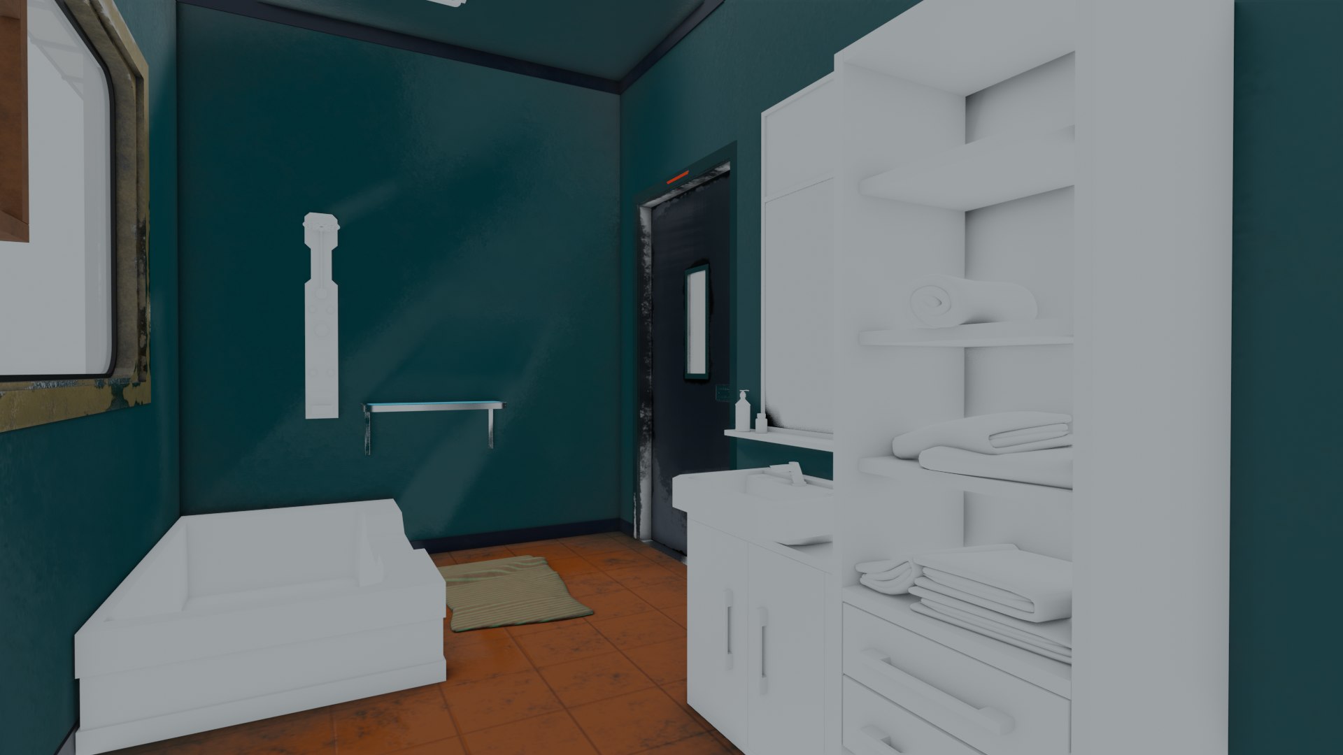Small Futuristic House Model - TurboSquid 2324000