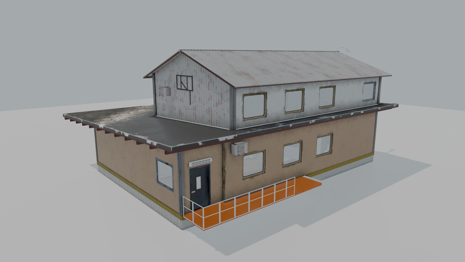 Small Futuristic House Model - TurboSquid 2324000