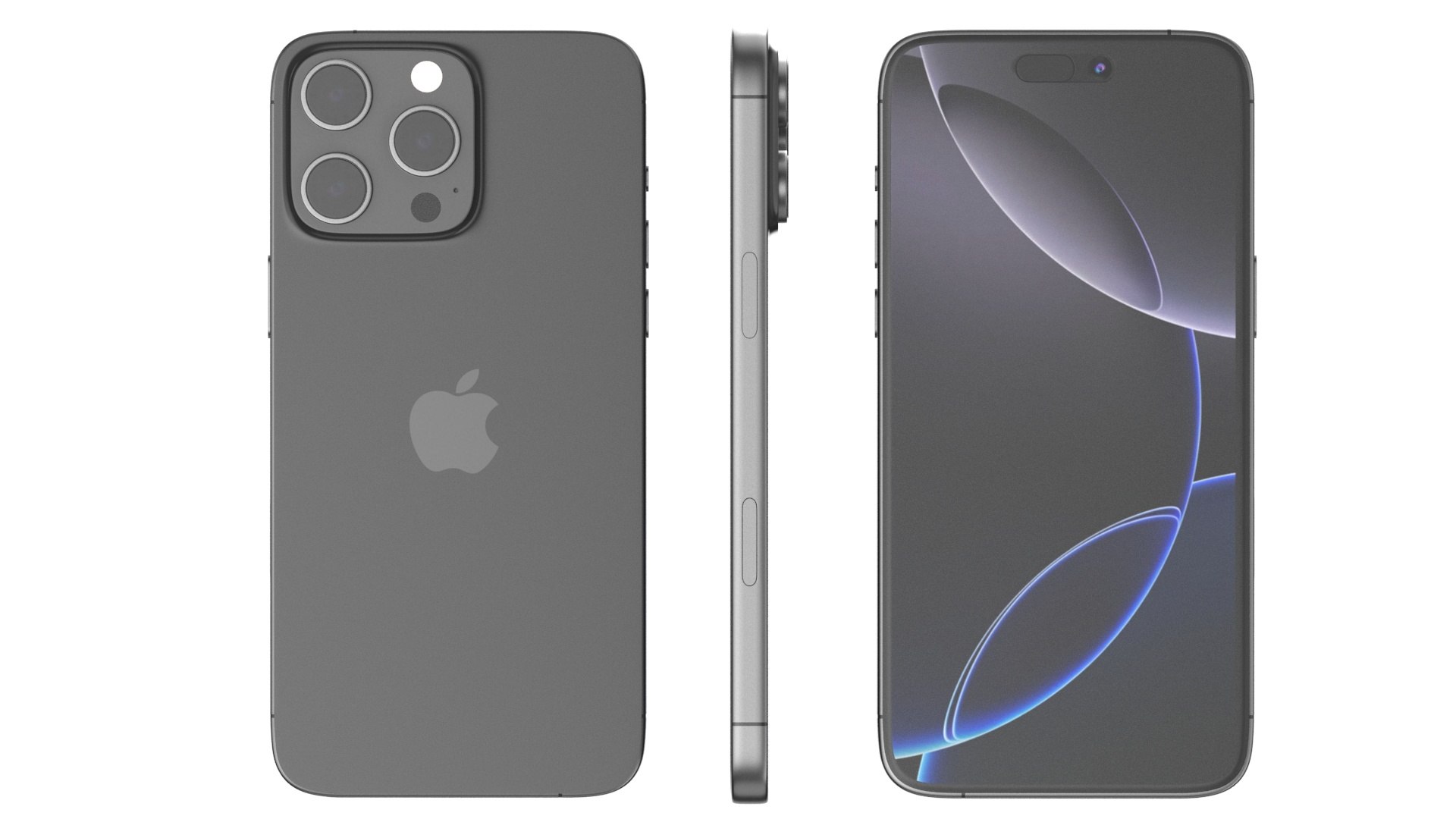 Apple Iphone 16 Pro Max Black 3D Model - TurboSquid 2283269