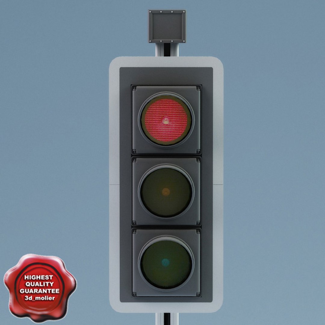 3ds max traffic lights