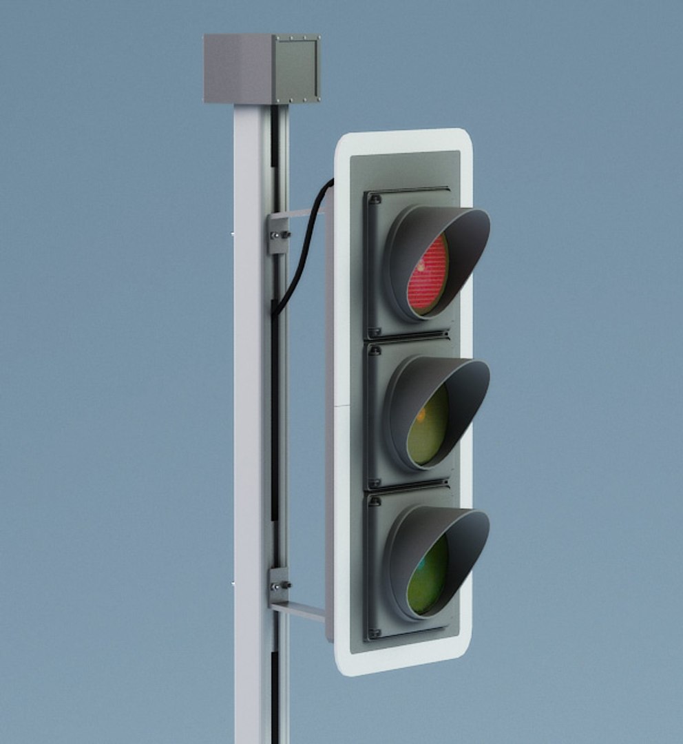 3ds max traffic lights
