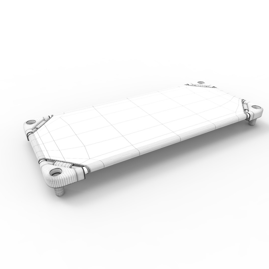 3D model plastic cot - TurboSquid 1234283