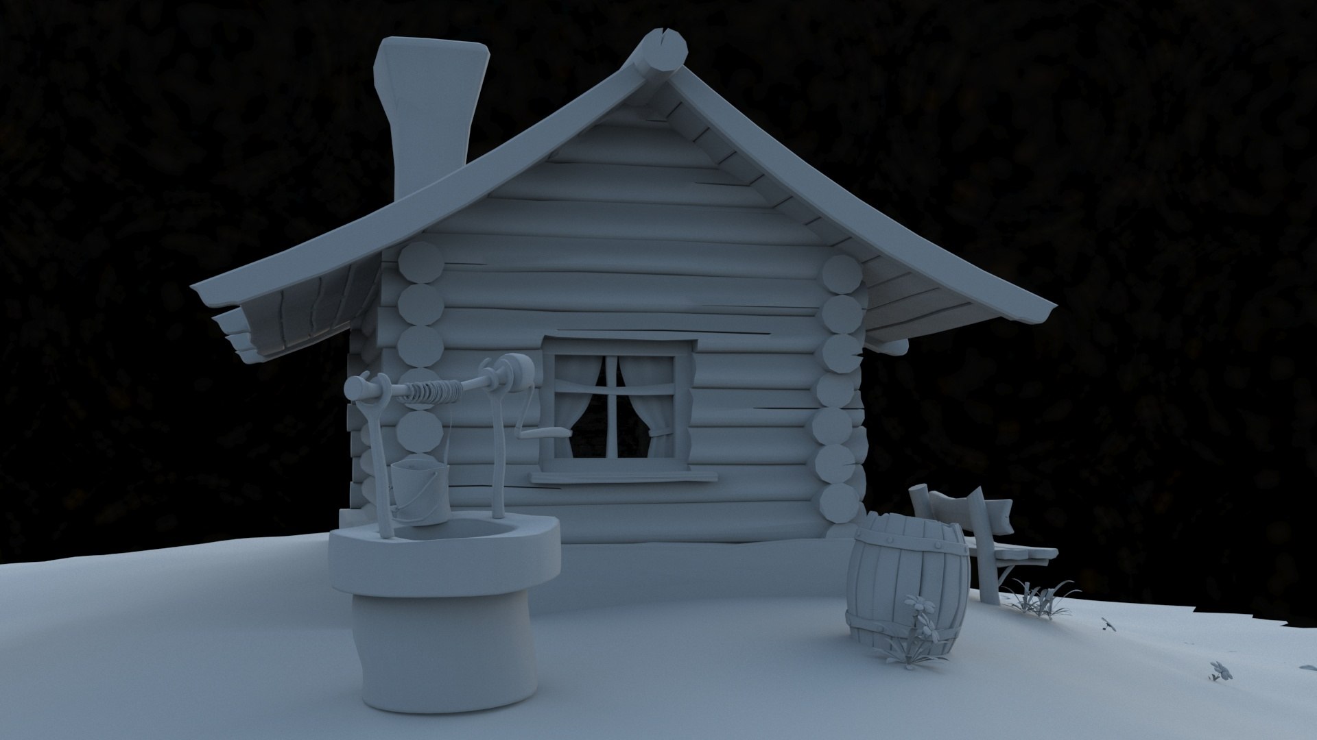 Fairy House 3D Model - TurboSquid 2108283