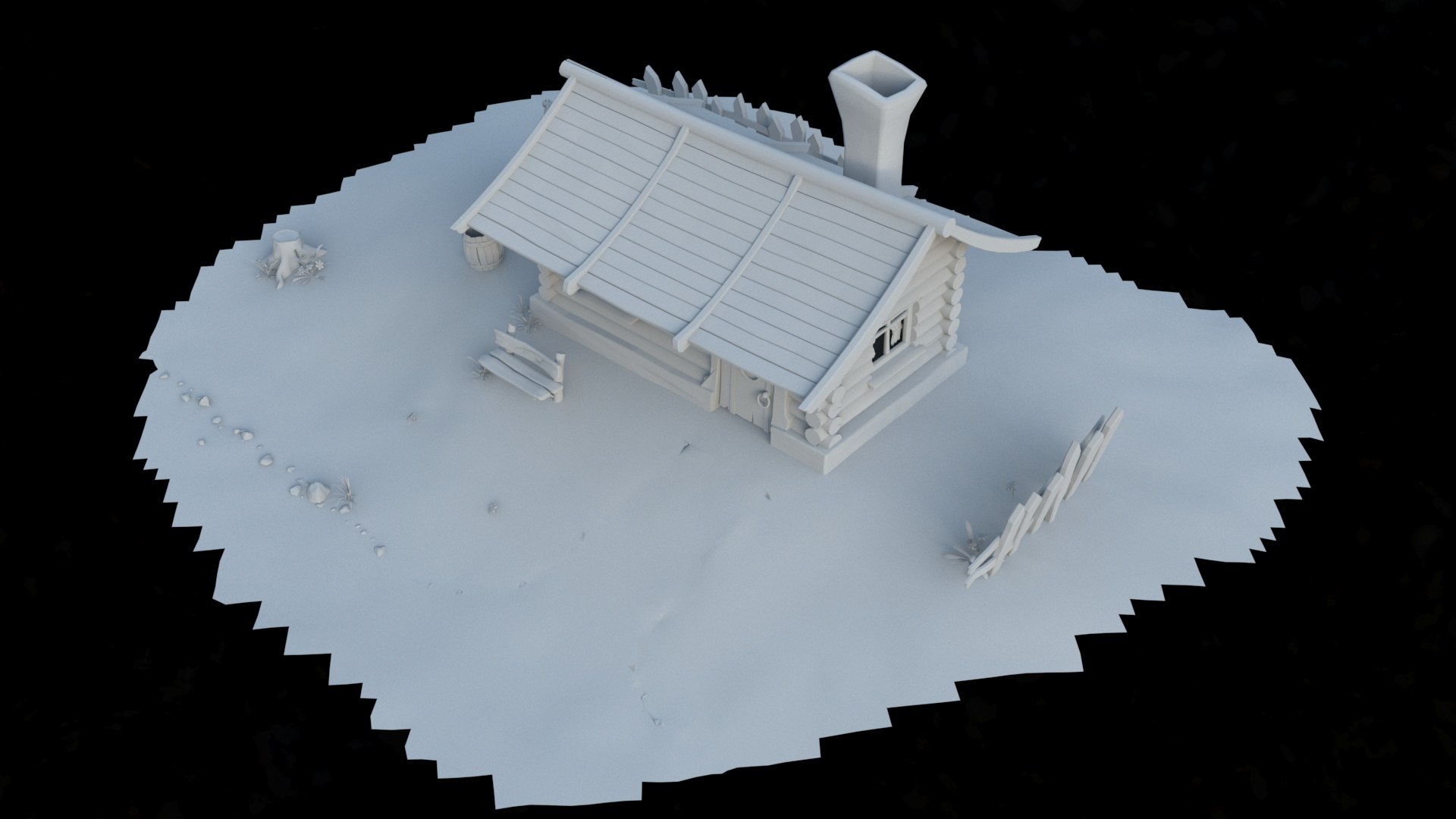 Fairy House 3D Model - TurboSquid 2108283