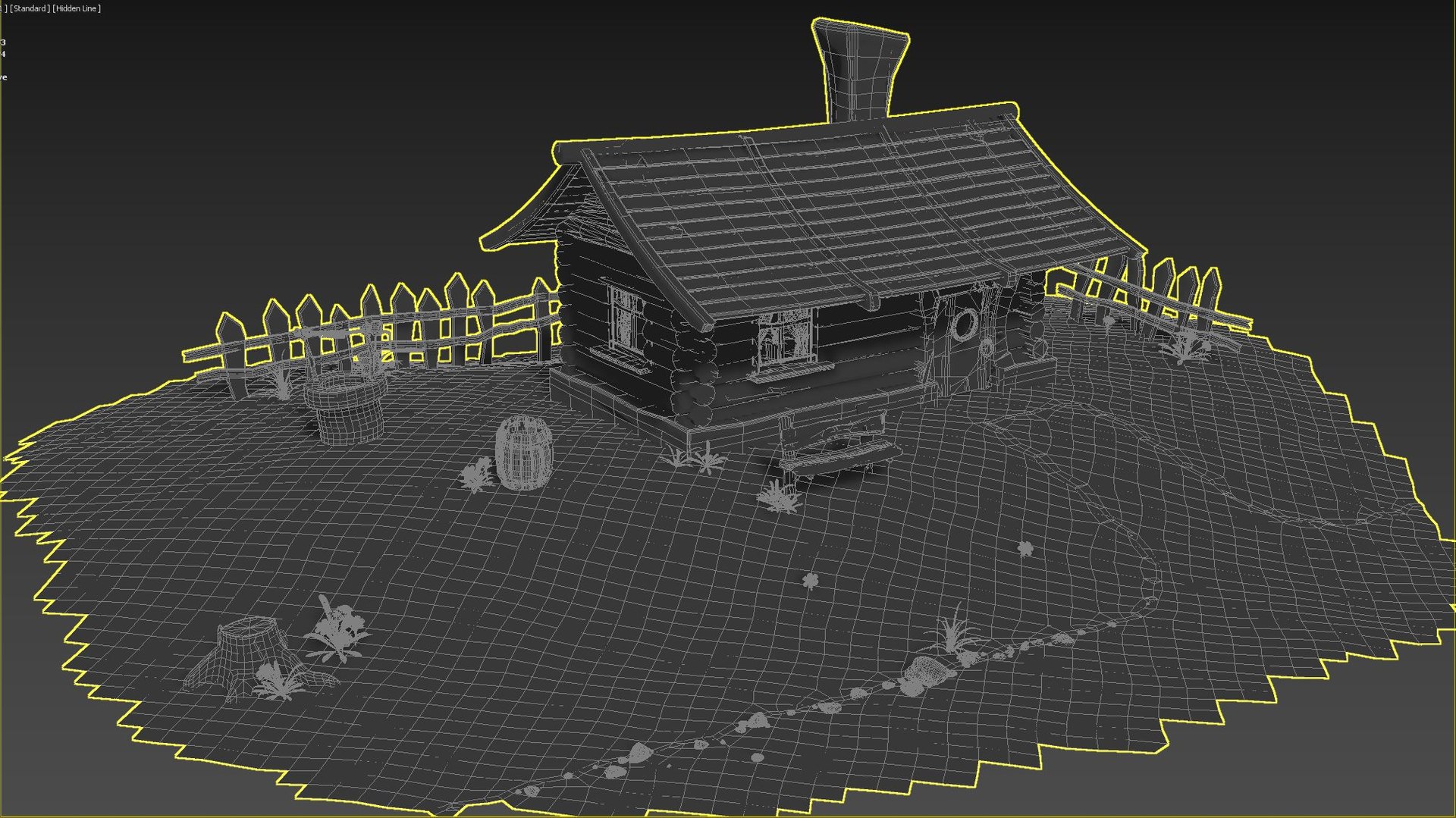 Fairy House 3D Model - TurboSquid 2108283