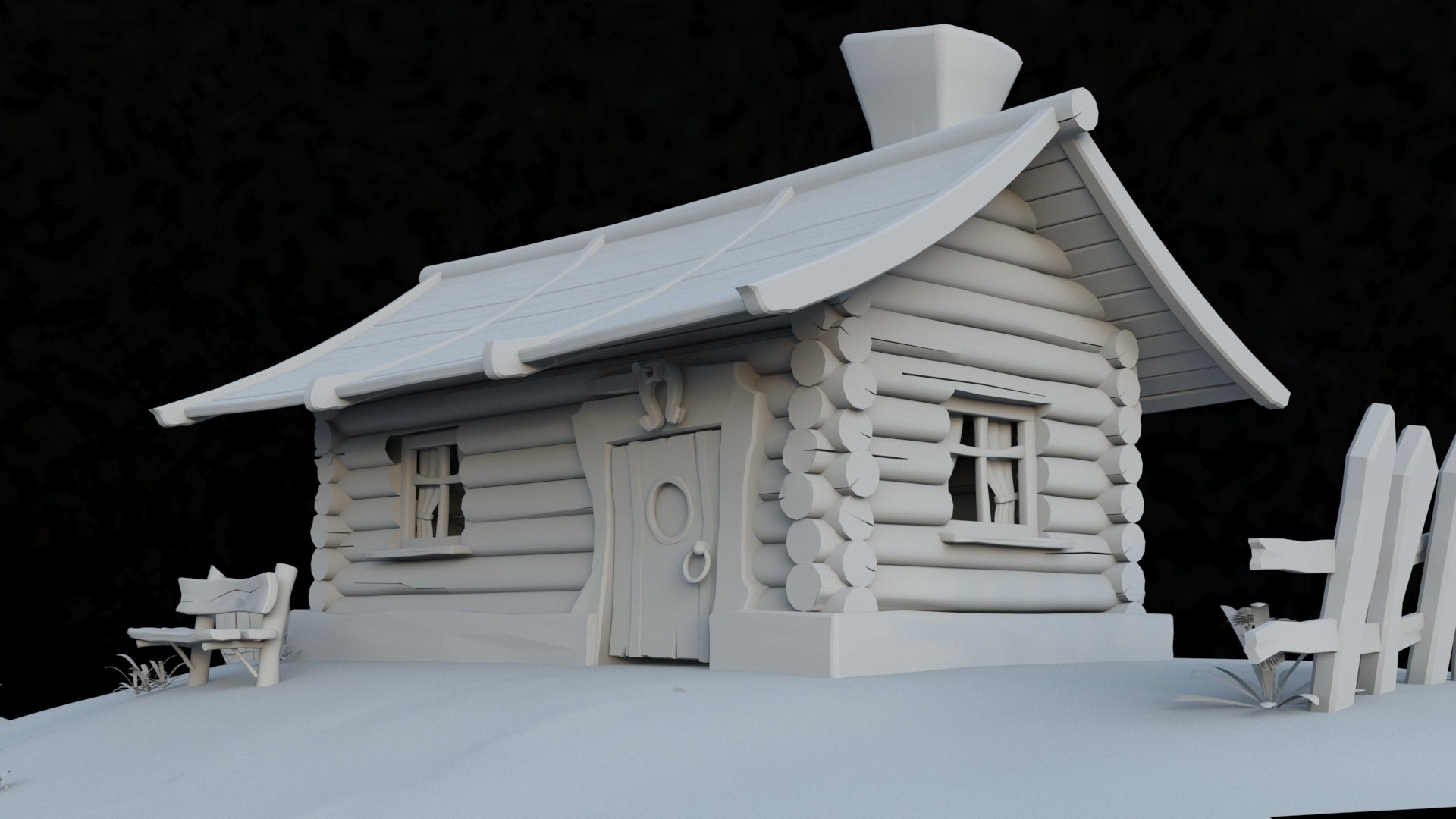 Fairy House 3D Model - TurboSquid 2108283