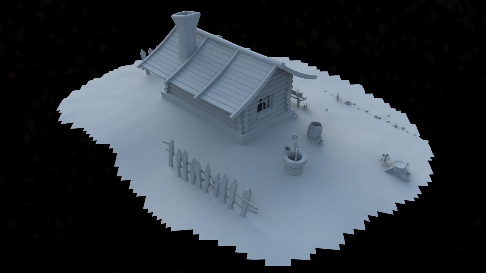 Fairy House 3D Model - TurboSquid 2108283