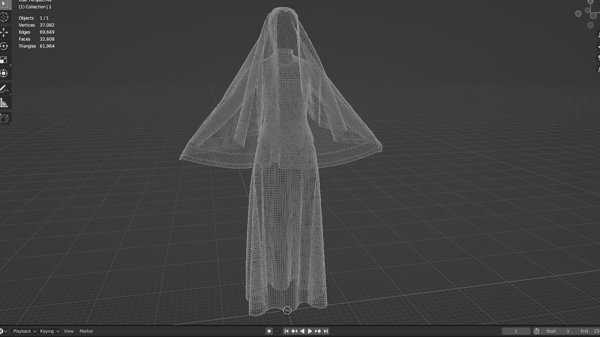 3D Sultan Dress - TurboSquid 1866409