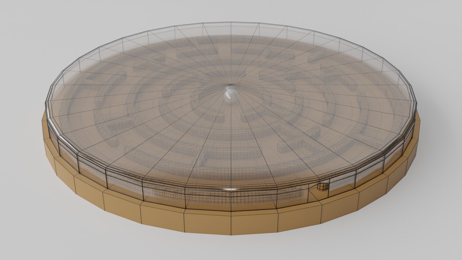 Circular Maze 3D model - TurboSquid 2019236