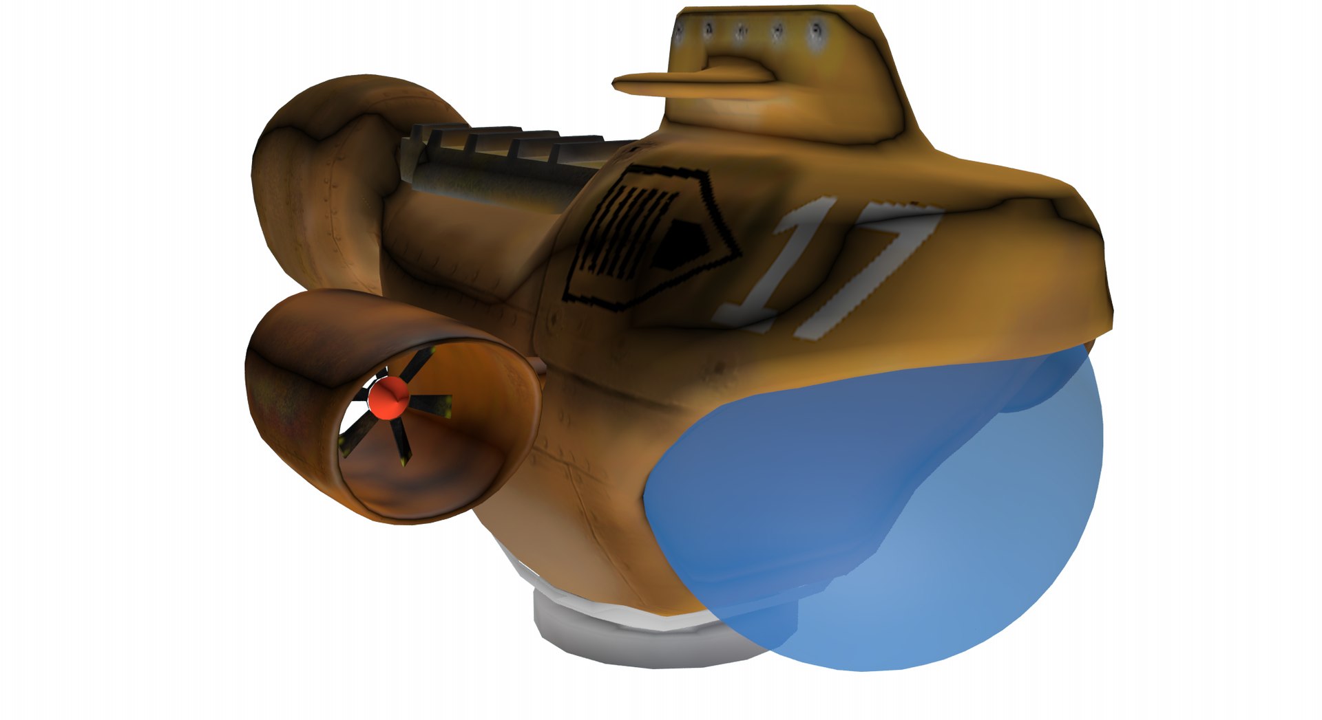 3D Submarine Sub Model - TurboSquid 1665444