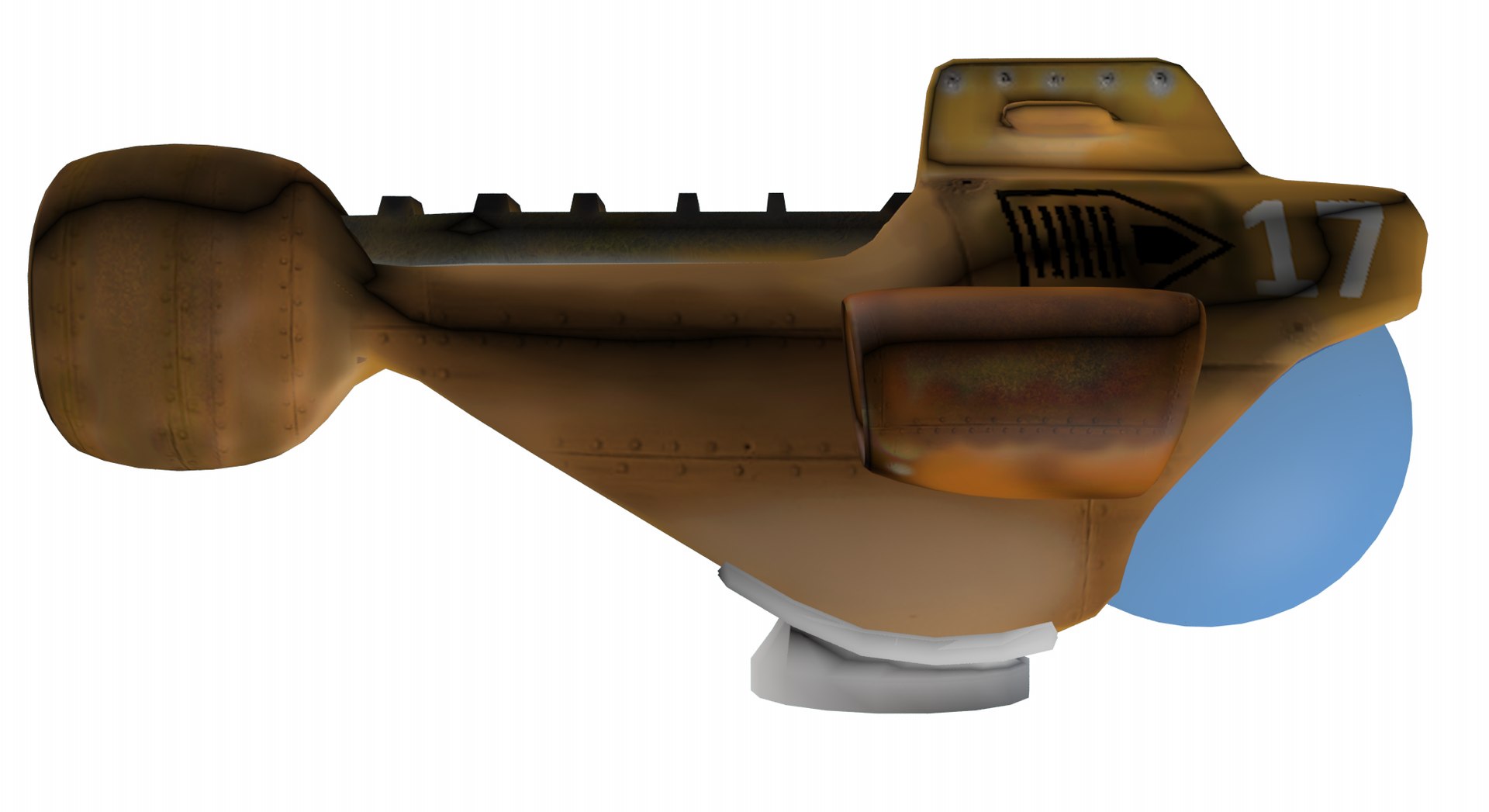 3D Submarine Sub Model - TurboSquid 1665444