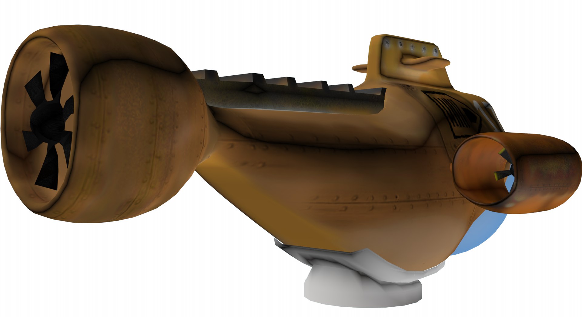 3D Submarine Sub Model - TurboSquid 1665444