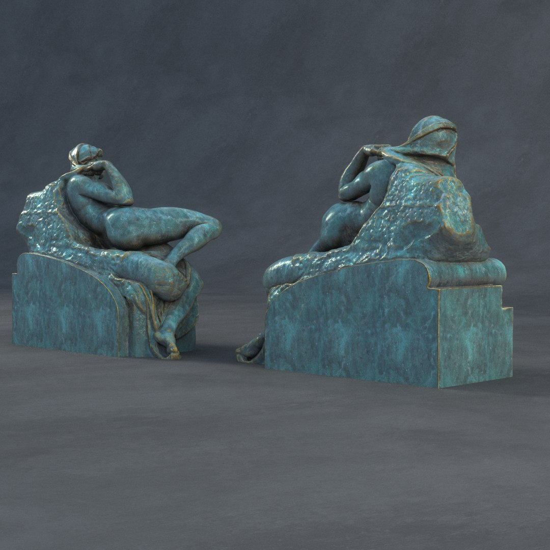 Ancient Statue Of A Woman 3D Model - TurboSquid 2243310