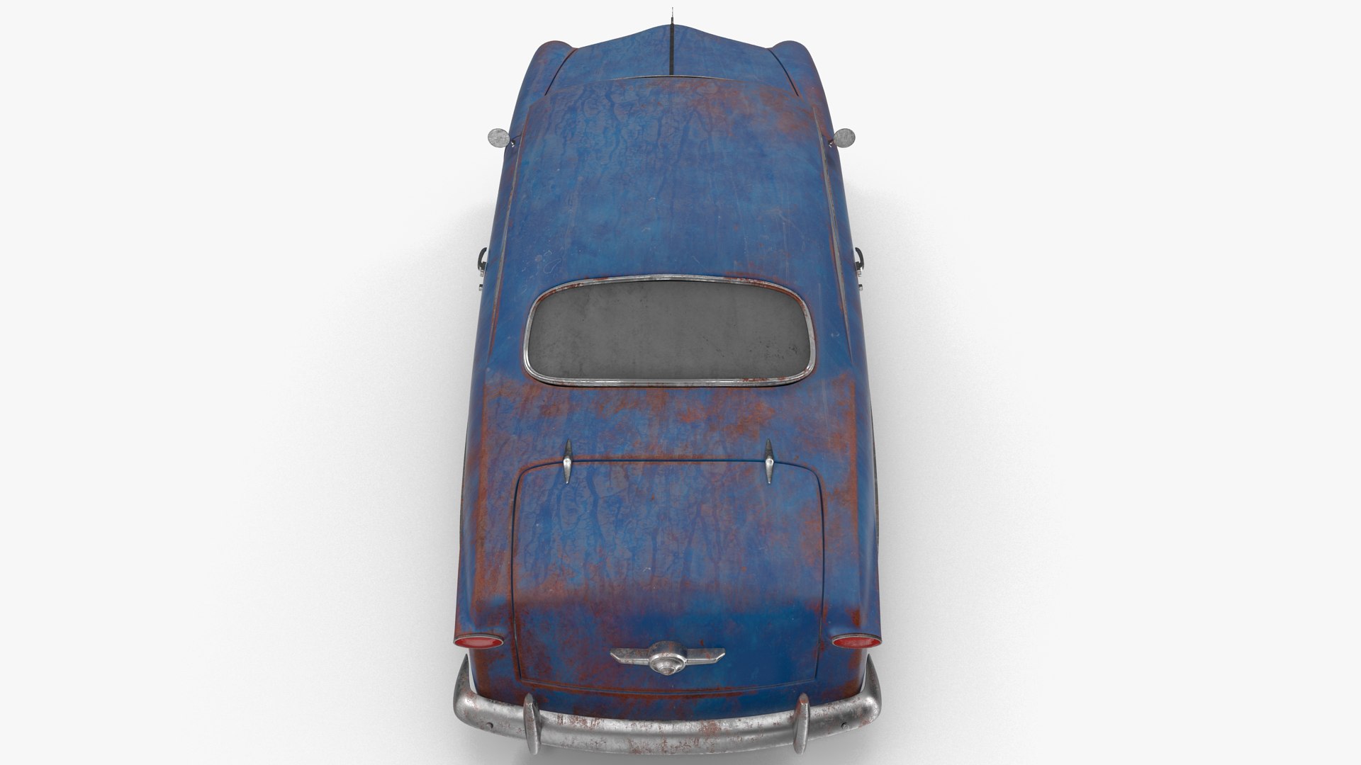 3D Rusty Club Coupe - TurboSquid 1502587