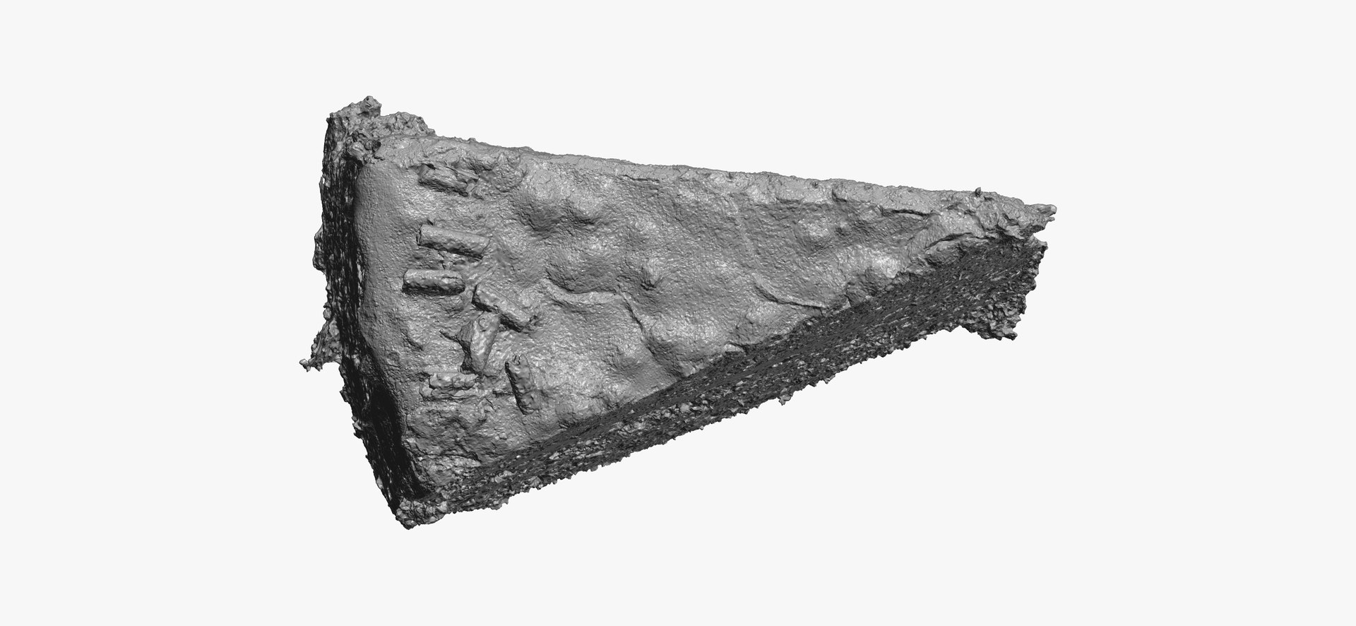 3D Cake Piece 01 Bitten Model - TurboSquid 1647975