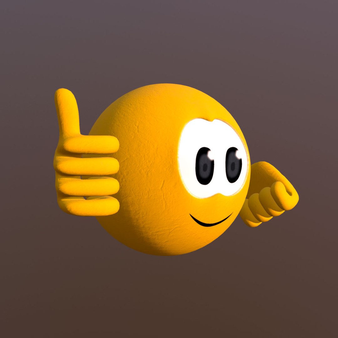 Emoji Emoticons 3D Model - TurboSquid 1279120