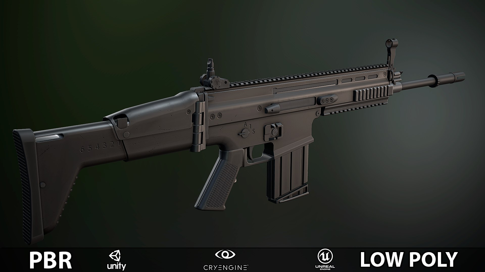 Scar h l 3D model | 1147926 | TurboSquid
