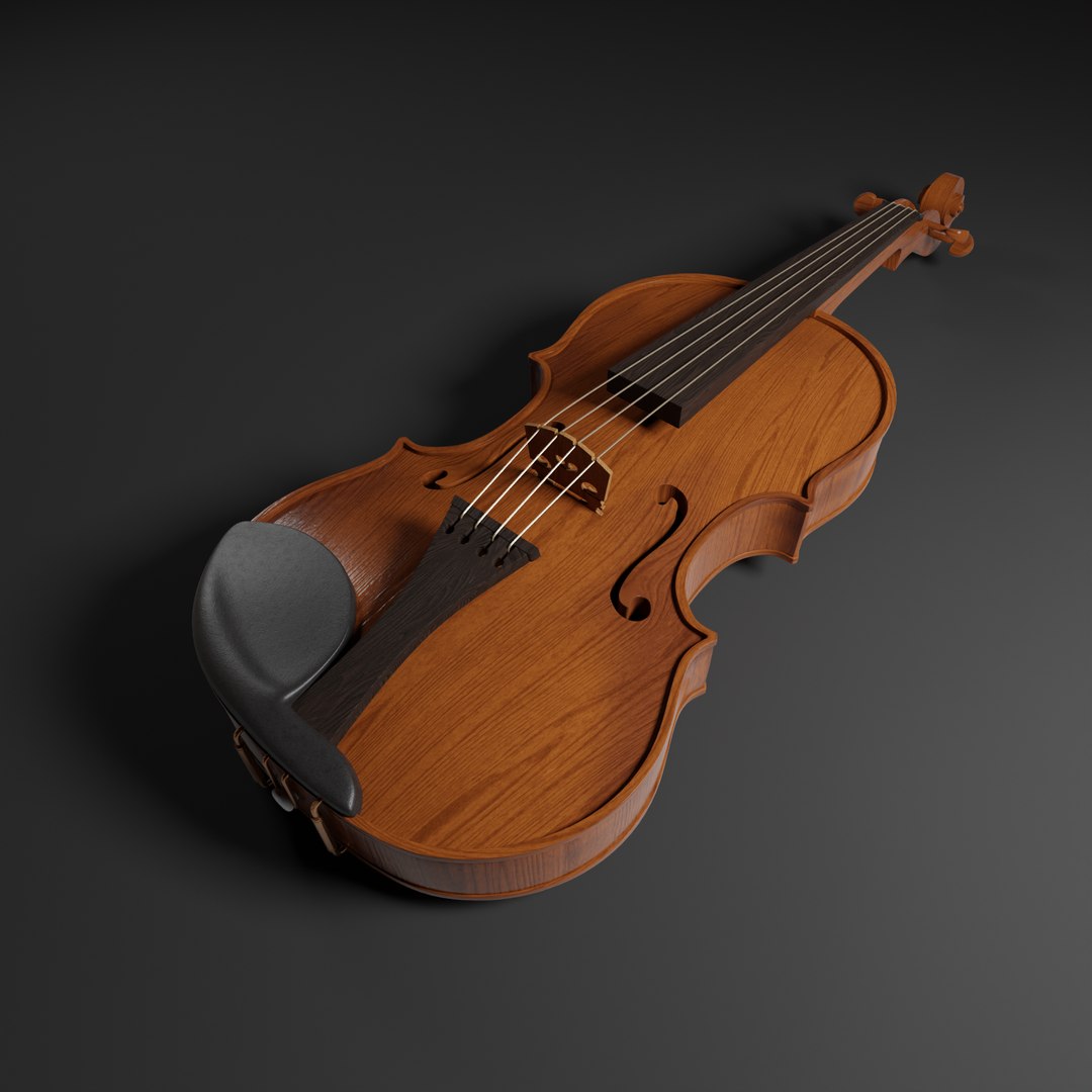 Violin 3D 3D Model - TurboSquid 1908445