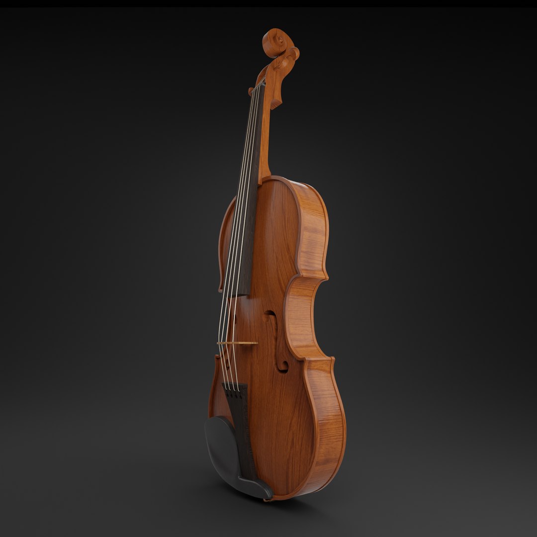 Violin 3D 3D Model - TurboSquid 1908445