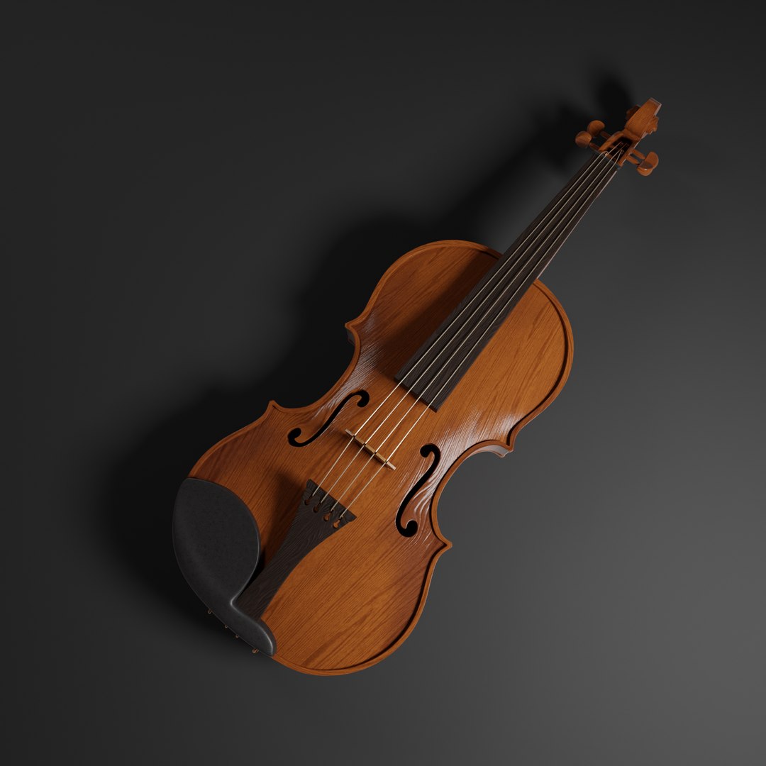 Violin 3D 3D Model - TurboSquid 1908445