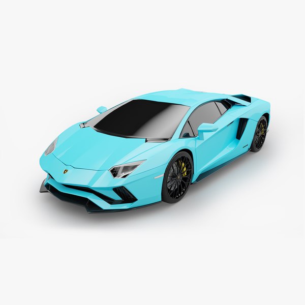 modelo 3d Lamborghini Aventador S Supercar - TurboSquid 2073668