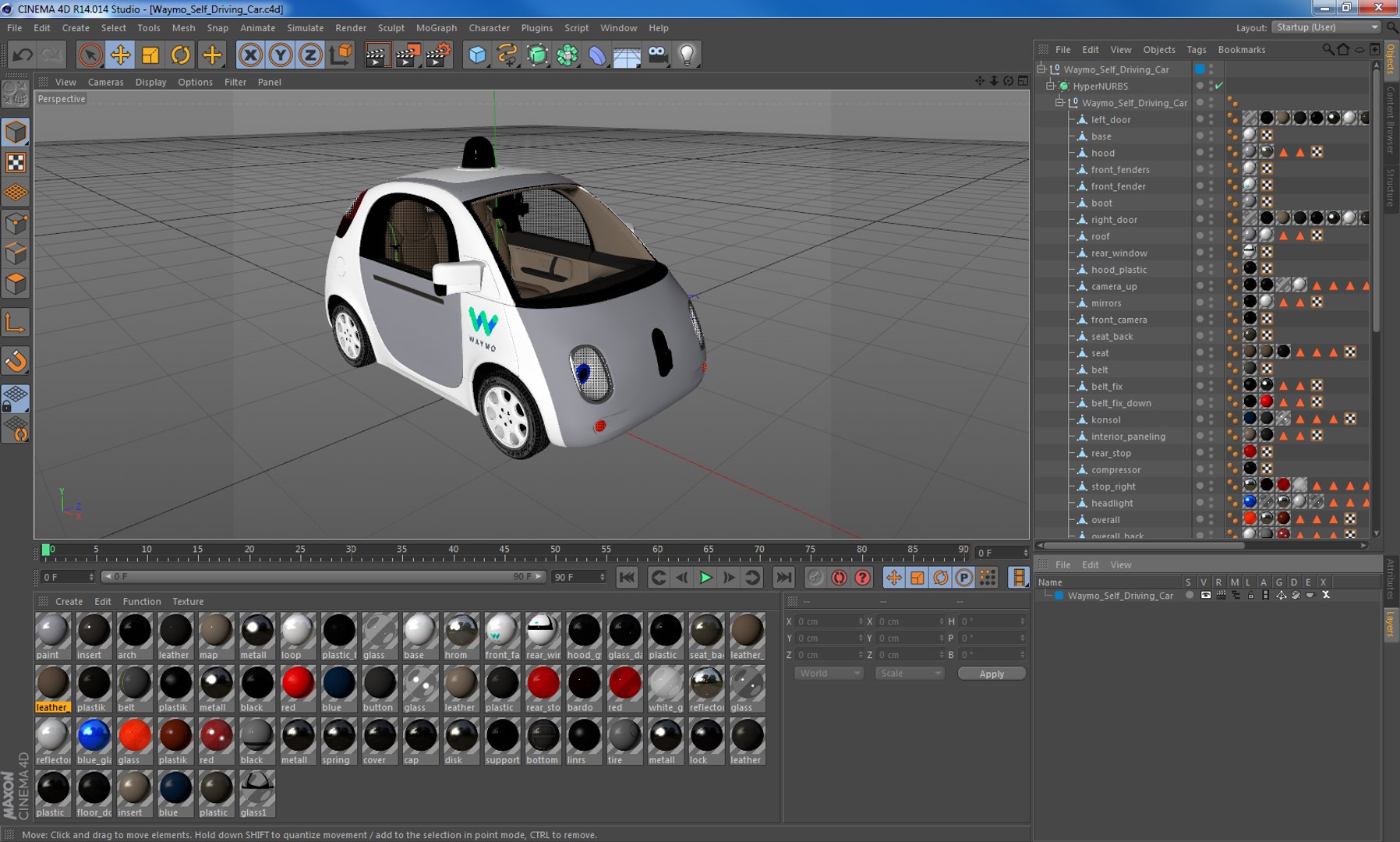 3D waymo self driving car - TurboSquid 1264952