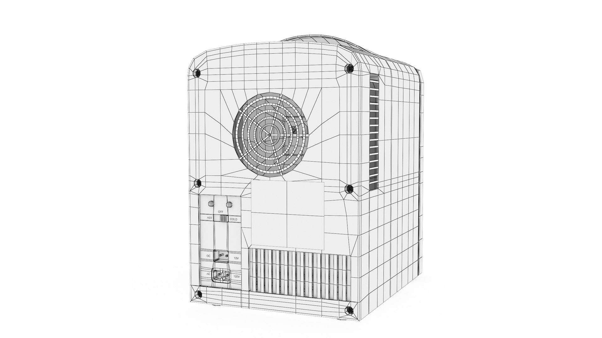 Mini fridge 3D model - TurboSquid 1650990