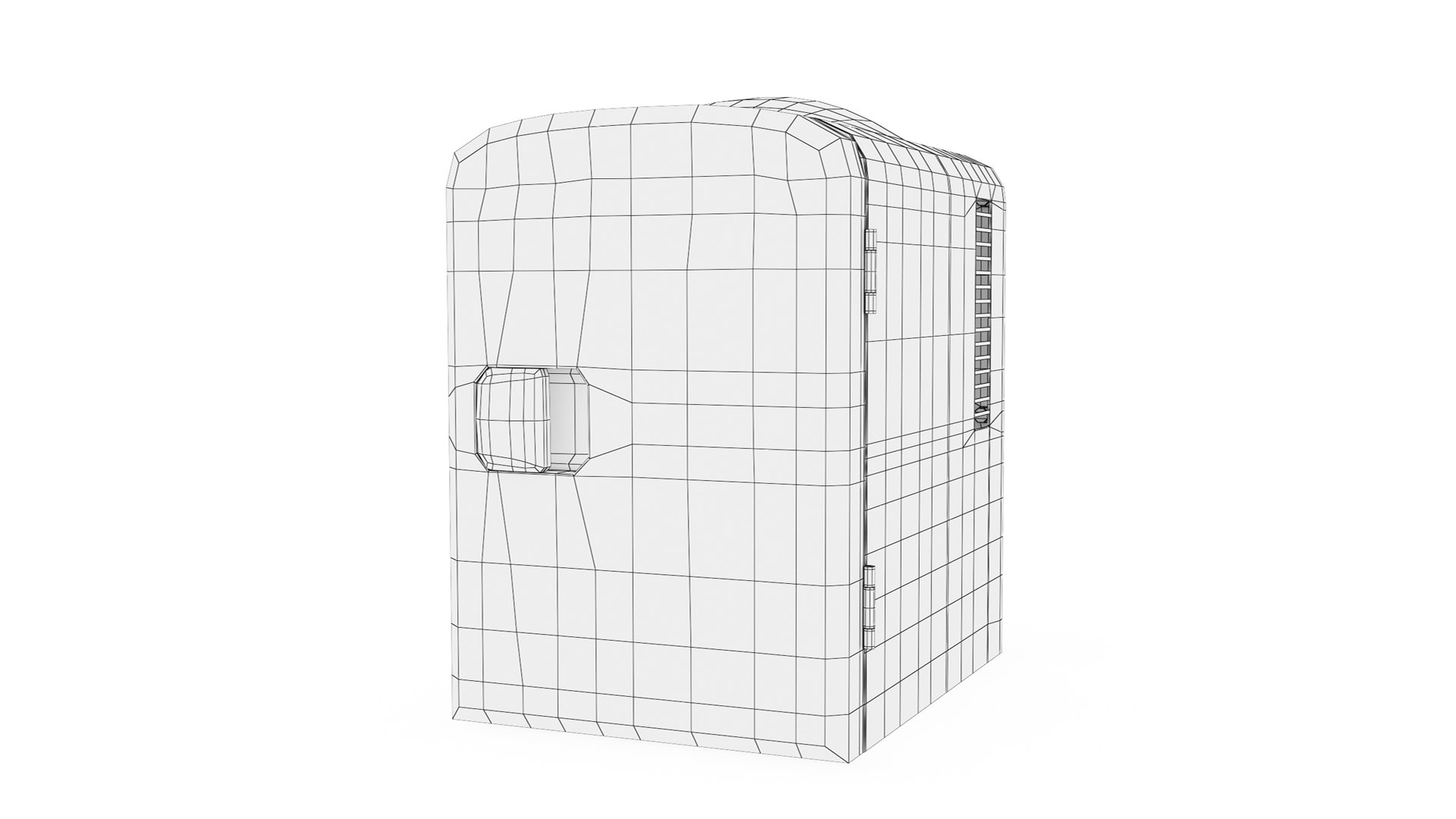 Mini fridge 3D model - TurboSquid 1650990
