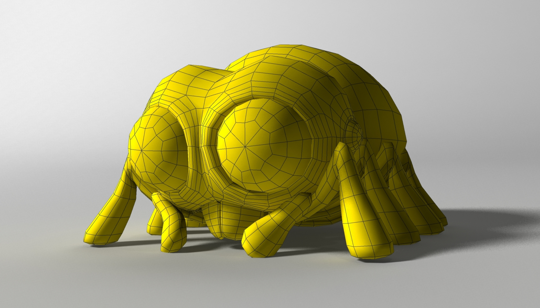 Cute Cartoon Spider Rigged 3D Model - TurboSquid 1518088