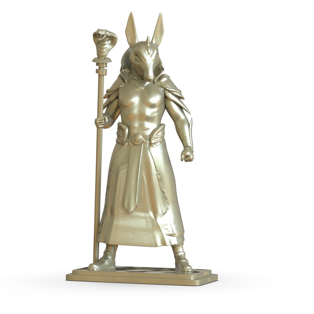 Anubis Sculpture 3D - TurboSquid 2062025