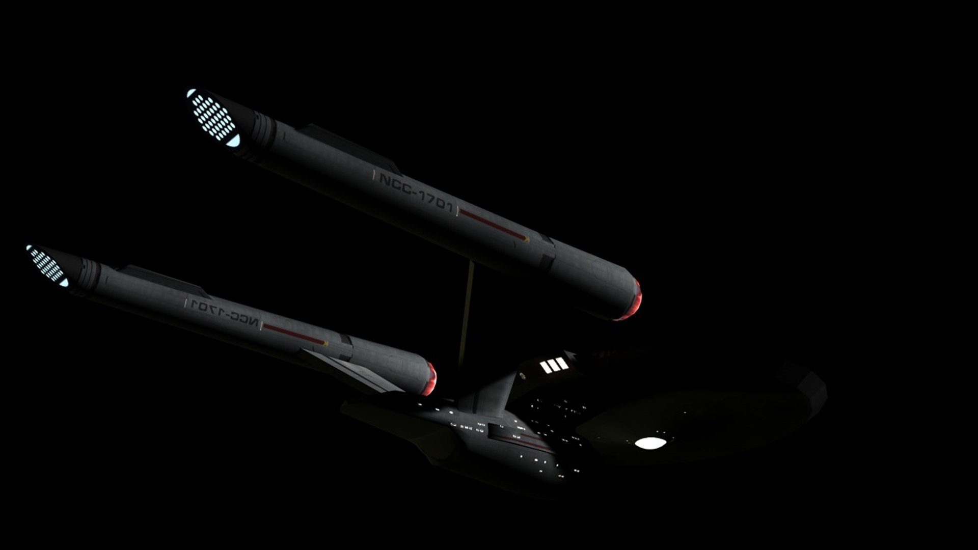 U S Enterprise Discovery 3D Model - TurboSquid 1436189