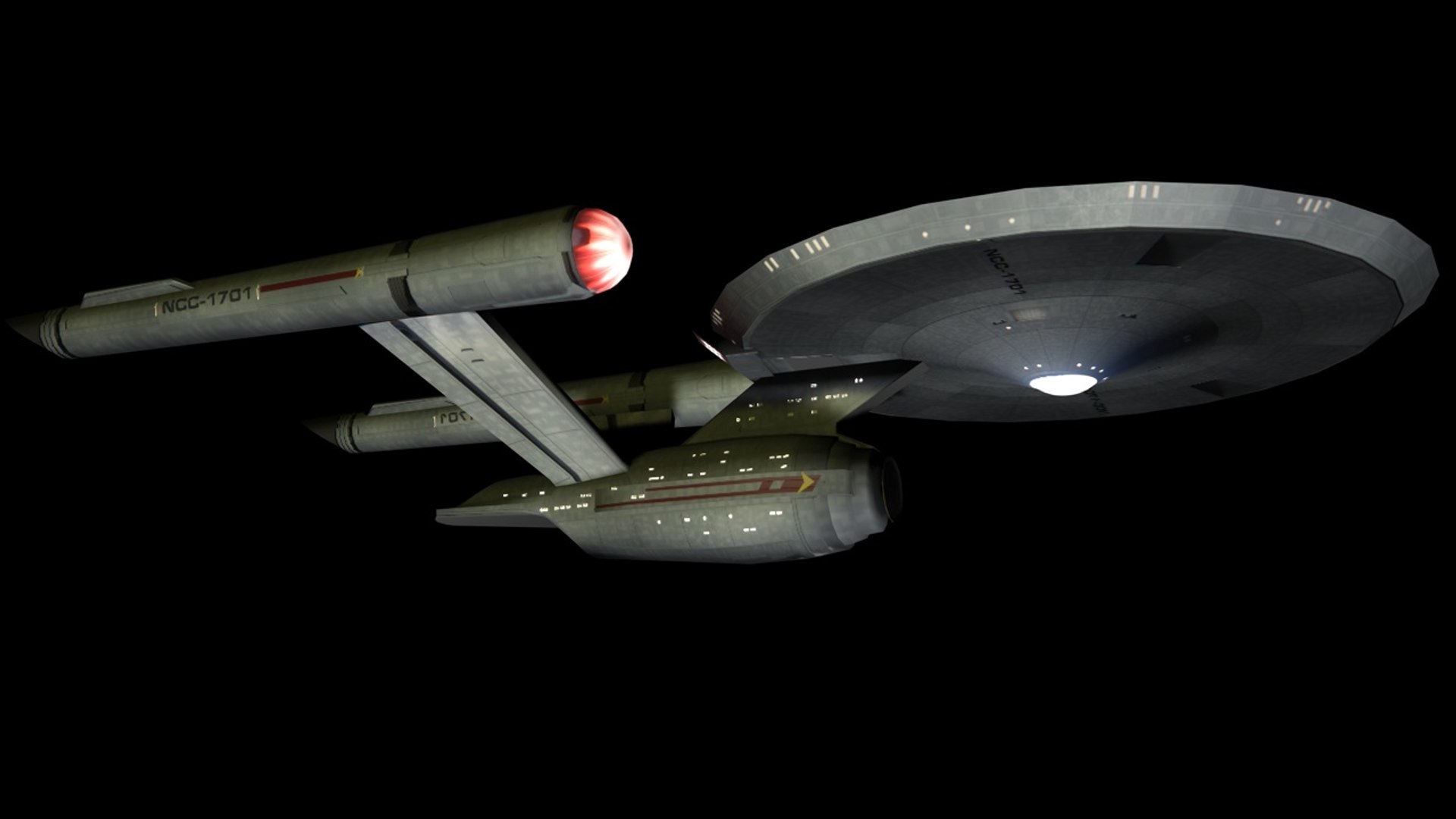 U S Enterprise Discovery 3D Model - TurboSquid 1436189