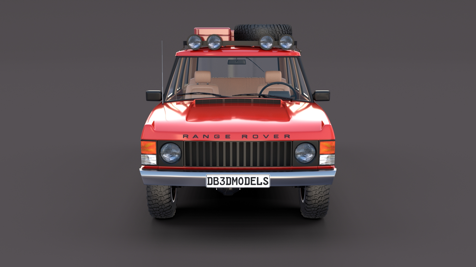 3D Rover Range Interior - TurboSquid 1502794