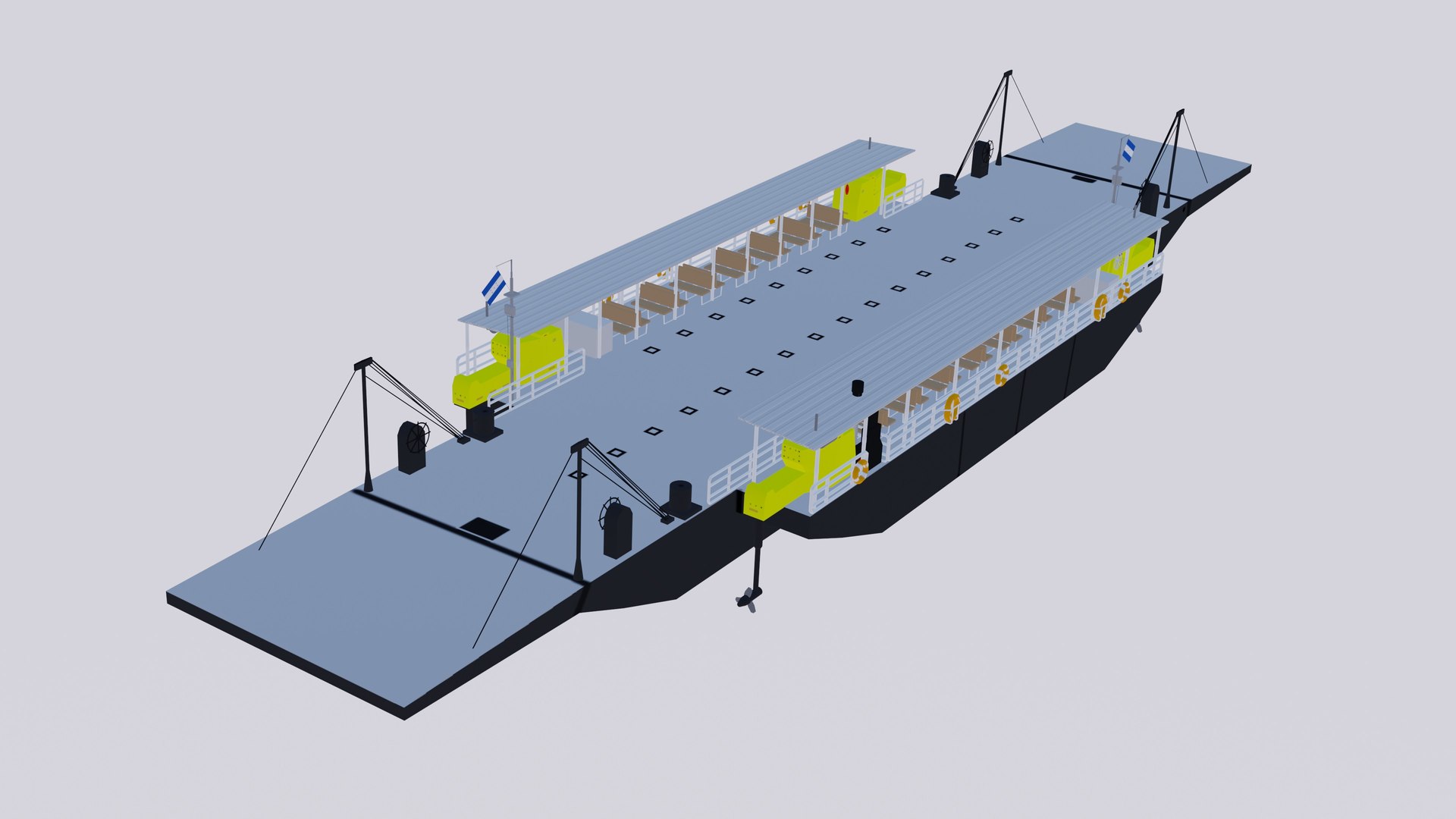 Ferry Modulars 3D Model - TurboSquid 1578266