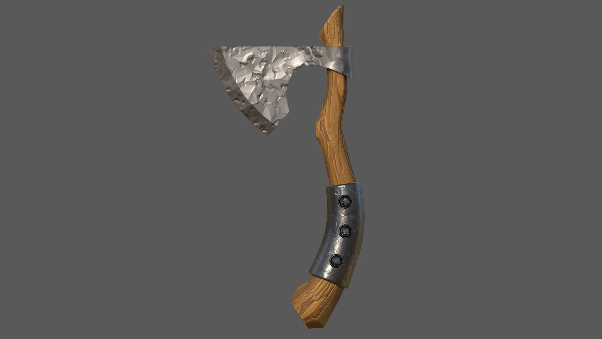 Low Poly Axe Small 3D - TurboSquid 2490072