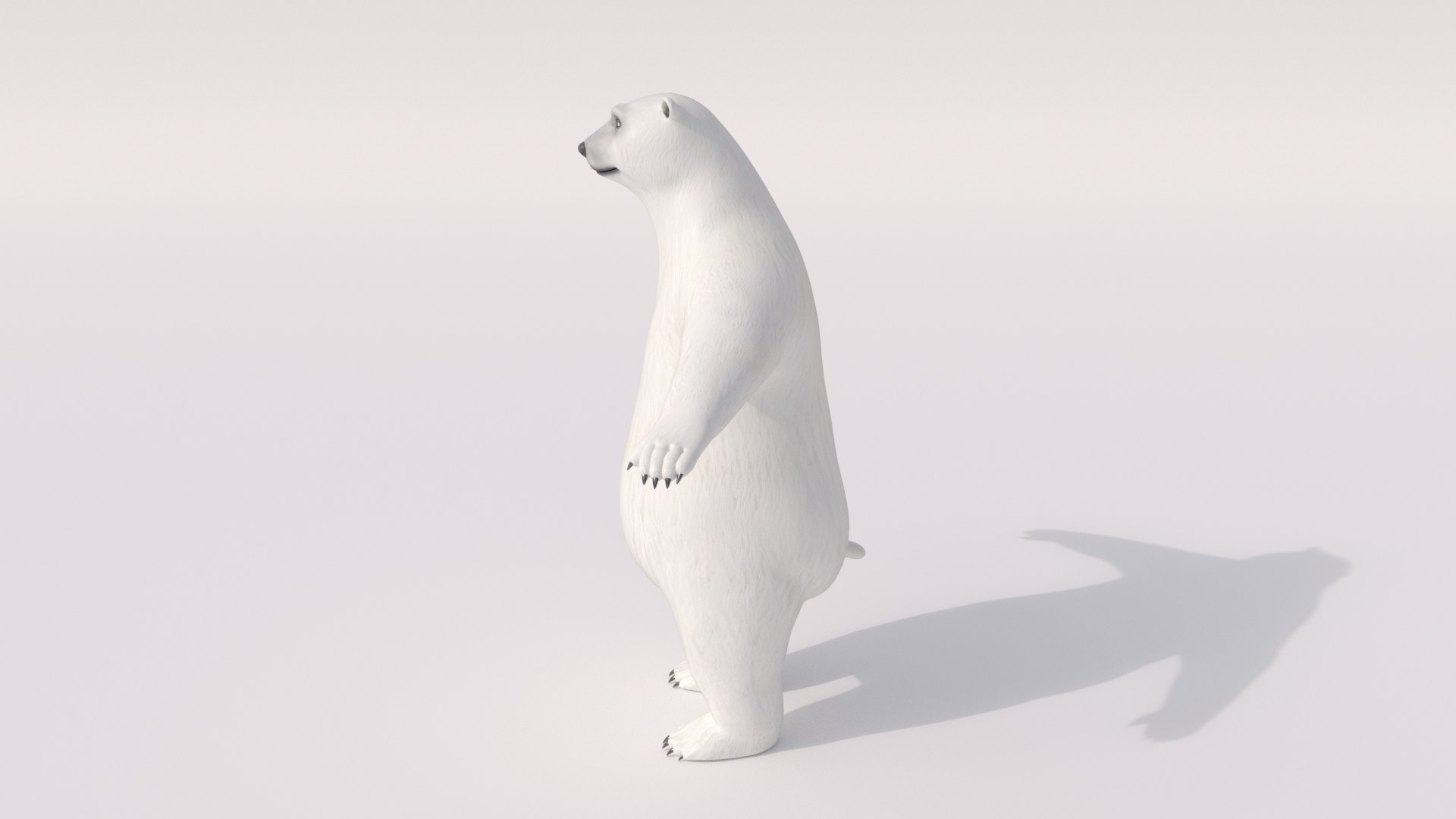 Humanoid Polar Bear 3D Model - TurboSquid 2102912